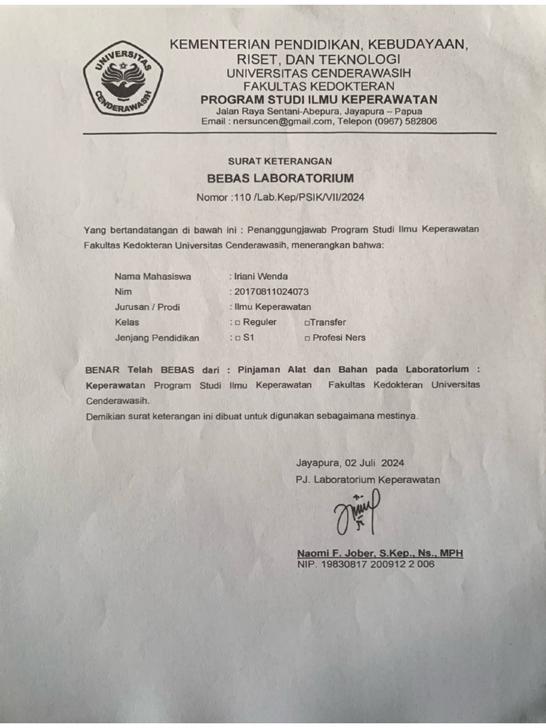 Bebas Laboratorium | PDF