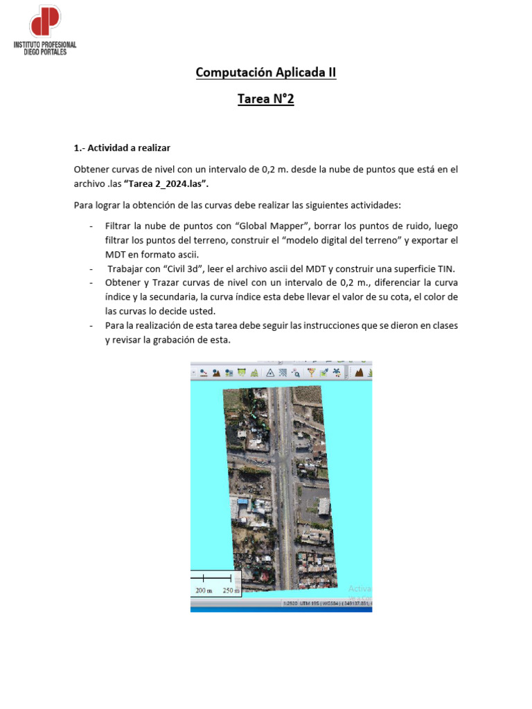 Tarea N°2 - Computacion Aplicada II - 2024 | PDF