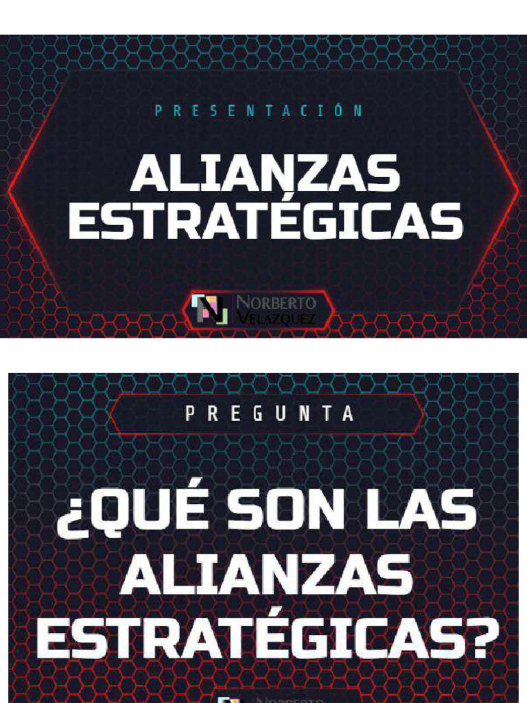 Alianzas Estrategicas | PDF