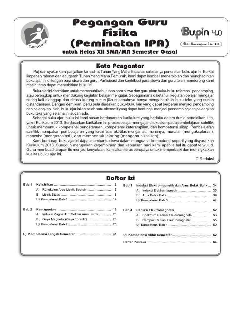 Fisika Semester Ganjil 2024 | PDF