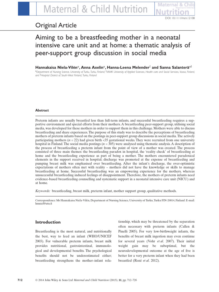 MCN 11 712 | PDF | Breastfeeding | Infants