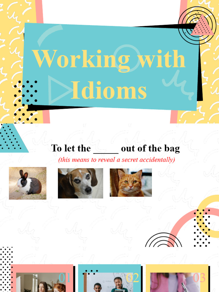 Working With Idioms | PDF | Neuroscience | Learning