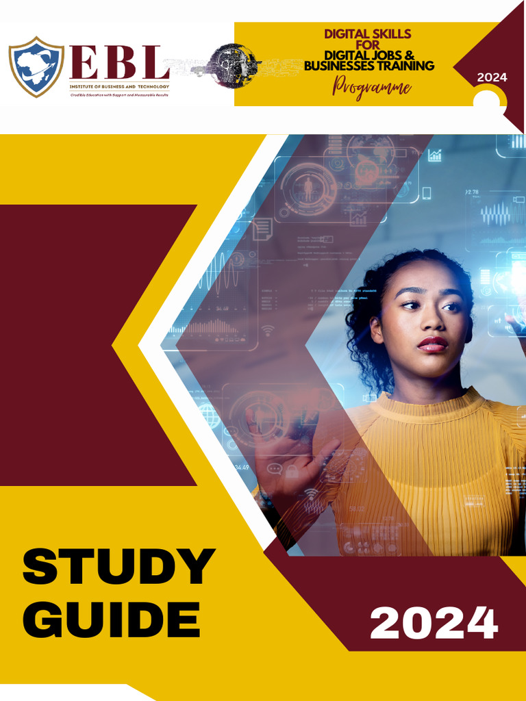 Ebl Study Guide 2024 Final Digital Marketing | PDF | Entrepreneurship | Digital Marketing