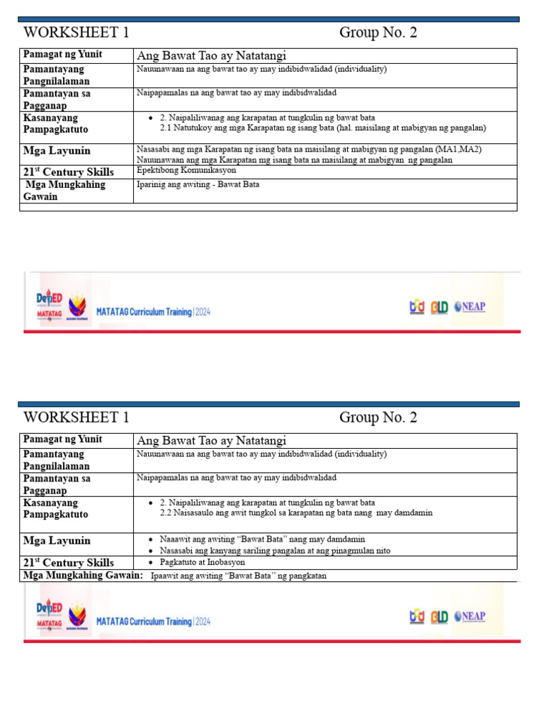 UNPACKING MAKABAYAN GROUP 2 | PDF