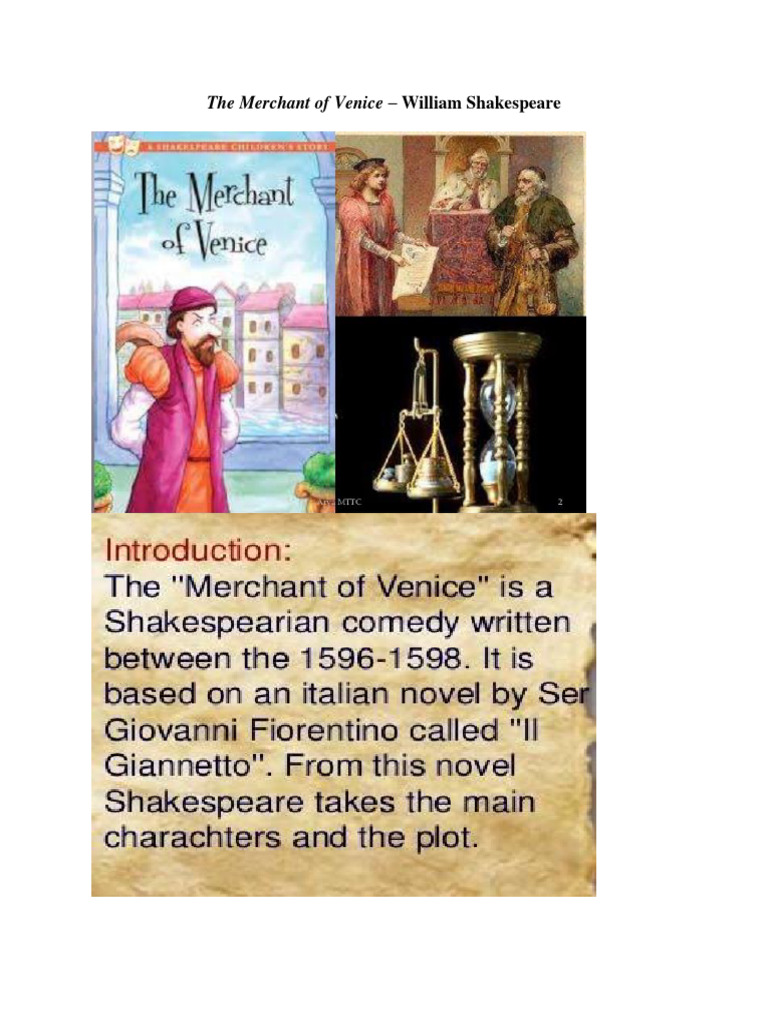 145-Shakespeare I-The Merchant of Venice - Characters | PDF | The Merchant Of Venice ...