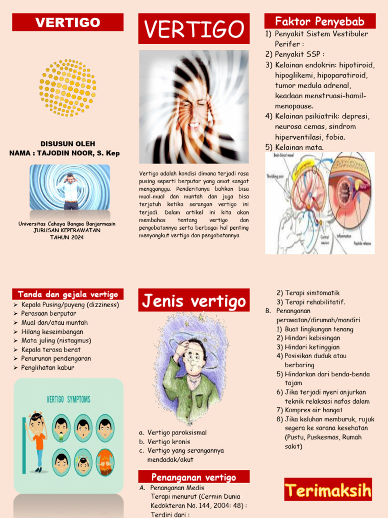 Panduan Lengkap tentang Vertigo dan Pengobatannya | PDF