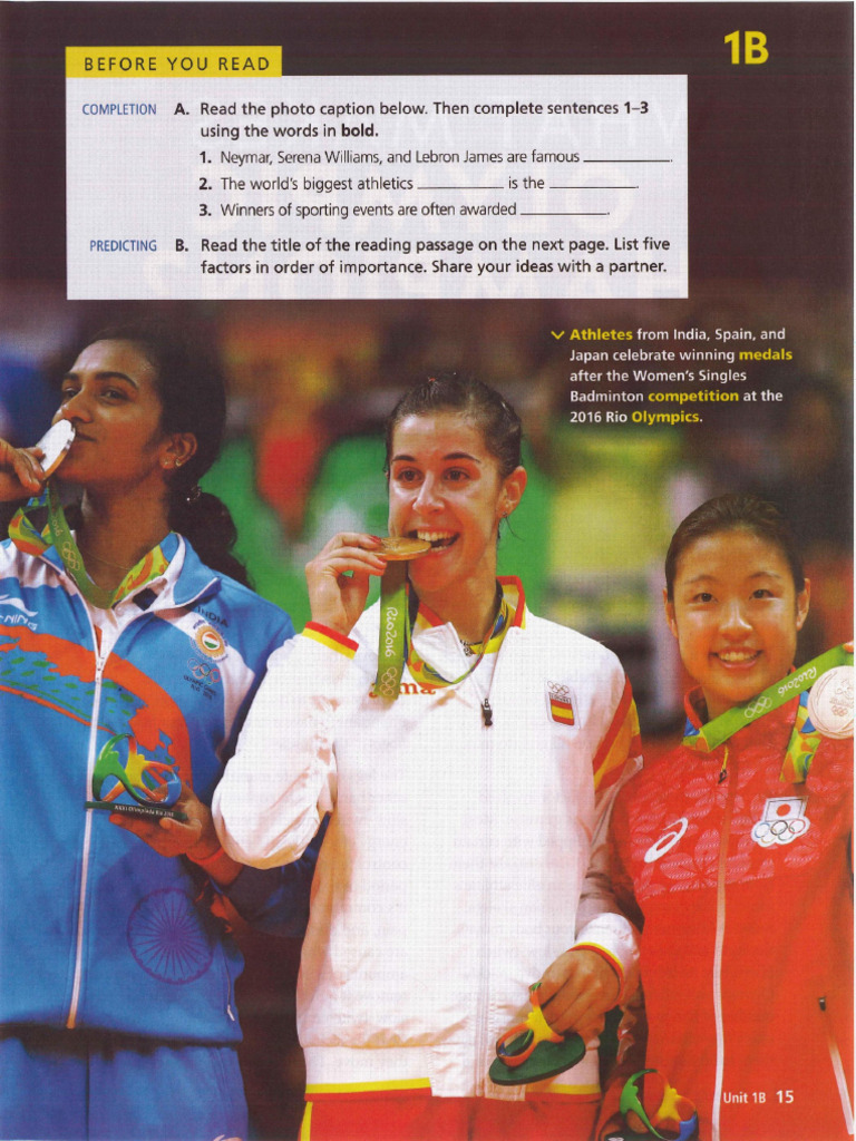 1B What Makes an Olympic Champion | PDF