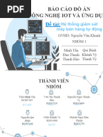 Báo Cáo IOT NHÓM 4 | PDF