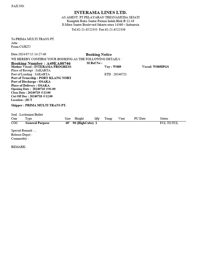 BC Stacking PT Prima Multi Trans A49ea00746 | PDF