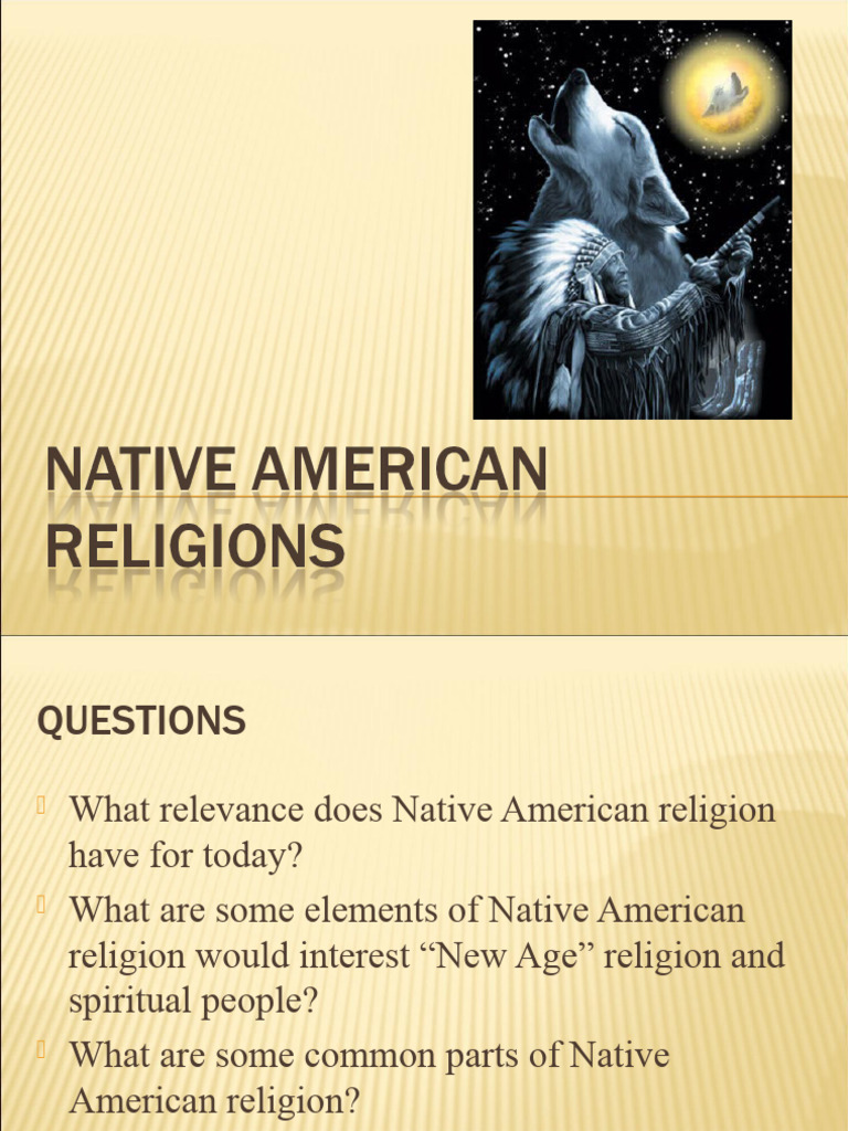 Native American Religions | PDF | Native Americans In The United States ...