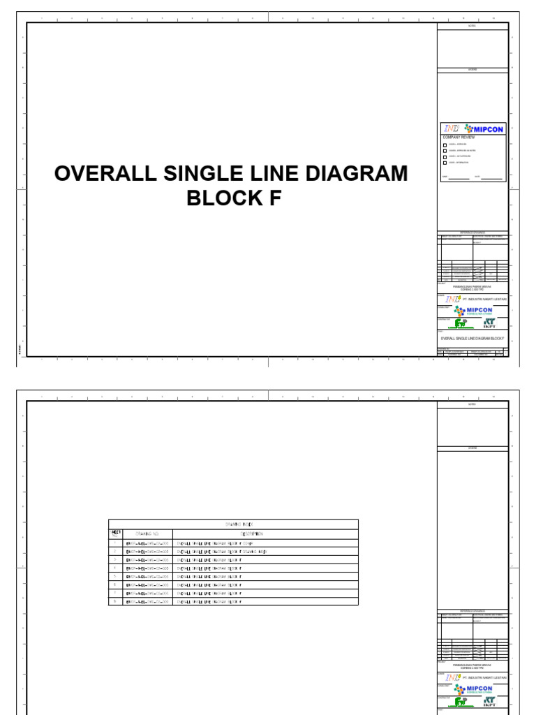 Electrical Diagram for Oil Factory Project | PDF | Infographics ...