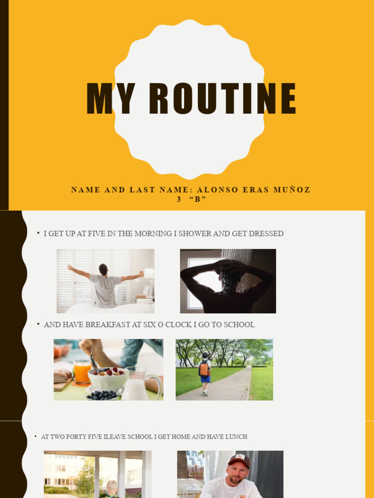 My Routine | PDF