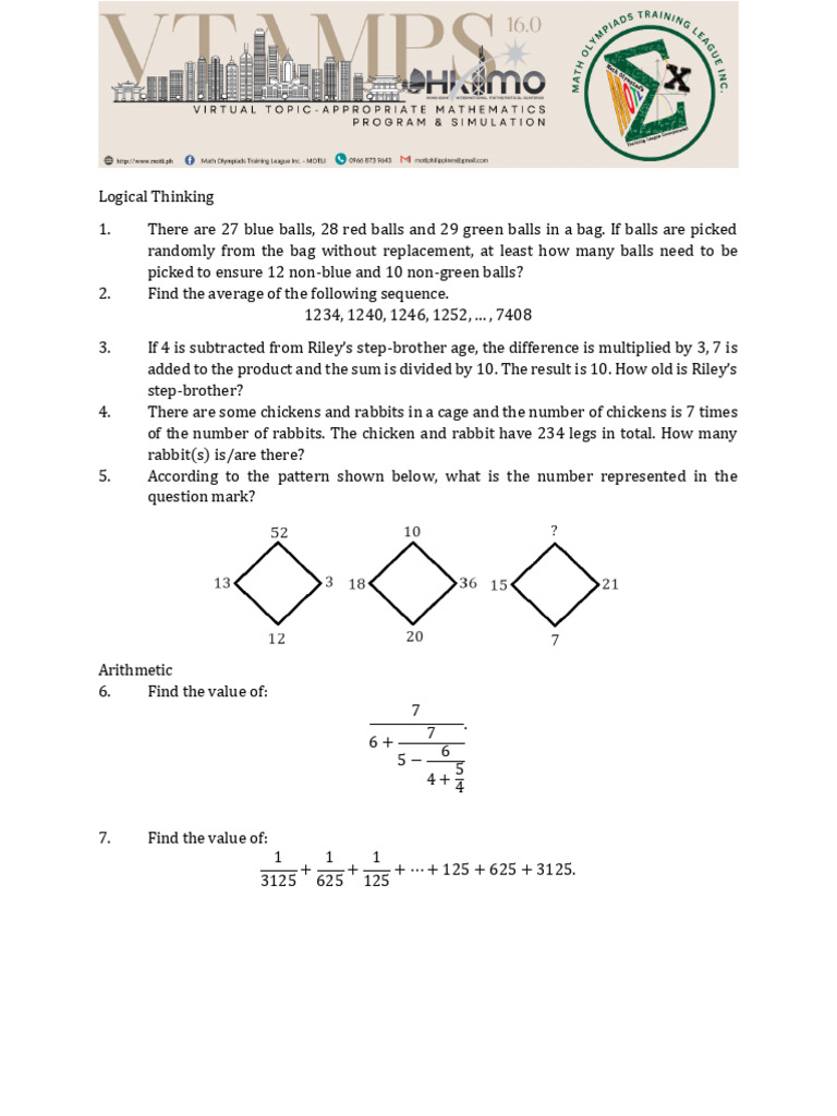 VTAMPS 16 P6 Set 3 Solution Manual | PDF | Rectangle | Volume