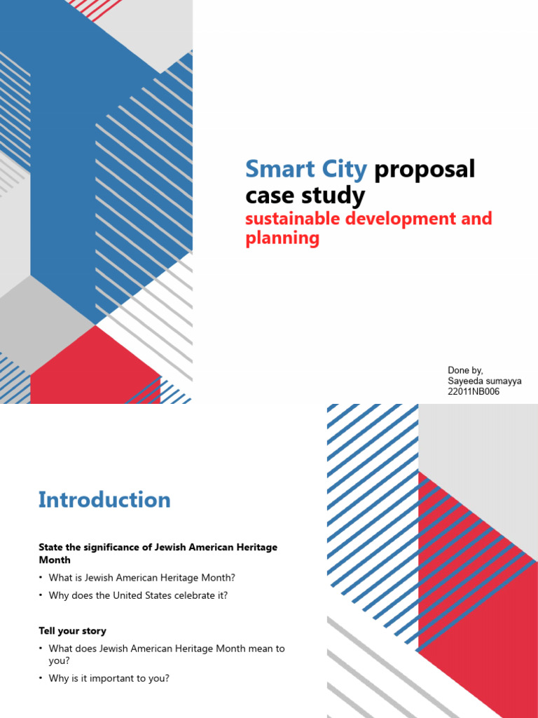 Smart City Proposal Case Study | PDF | Travel