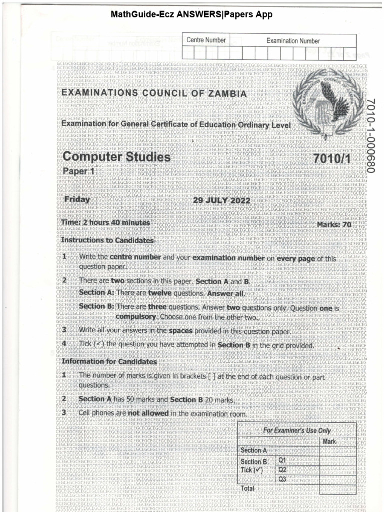 2022 Gce Computer Studies | PDF | Software Engineering | Computer ... 2022 Gce Computer Studies | PDF | Software Engineering | Computer ...