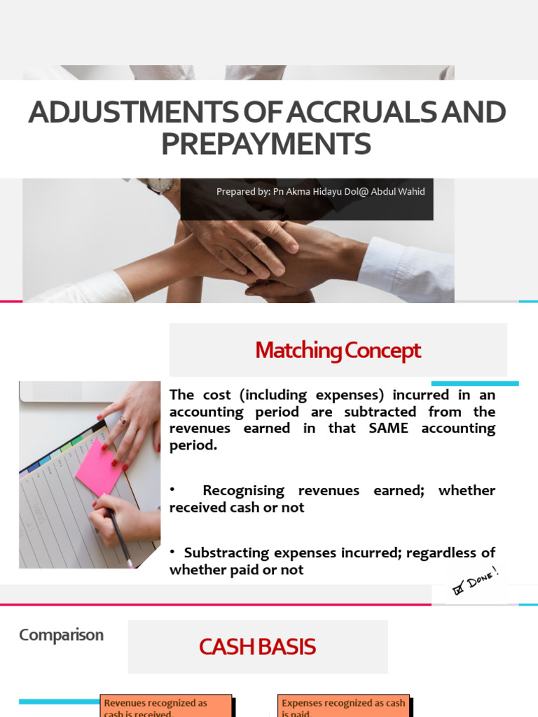6.1 Accruals and Prepayments | PDF | Debits And Credits | Deferral