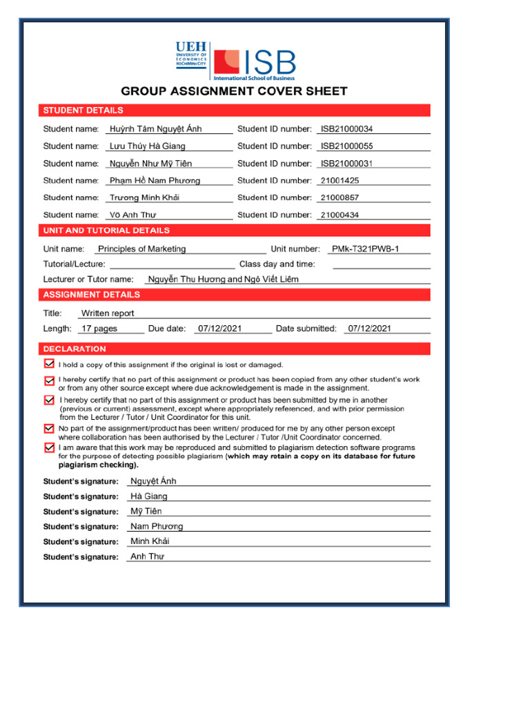 Lifebuoy Study Case Grade 9 | PDF
