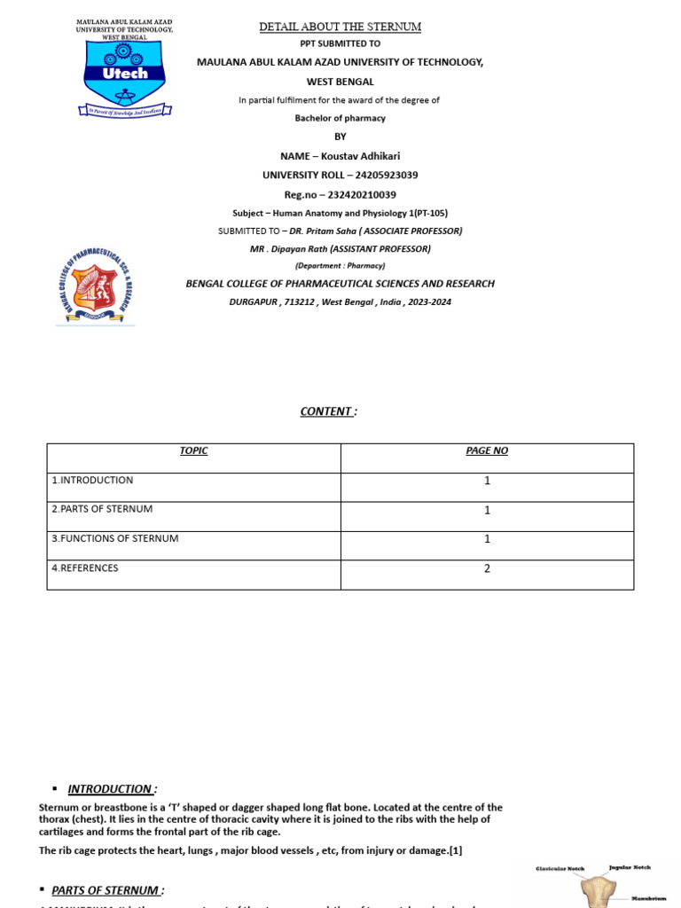 Name - Koustav Adhikari, University Roll - 24205923039, Reg No - 2325420210039, HAP, (PT - 105 ...