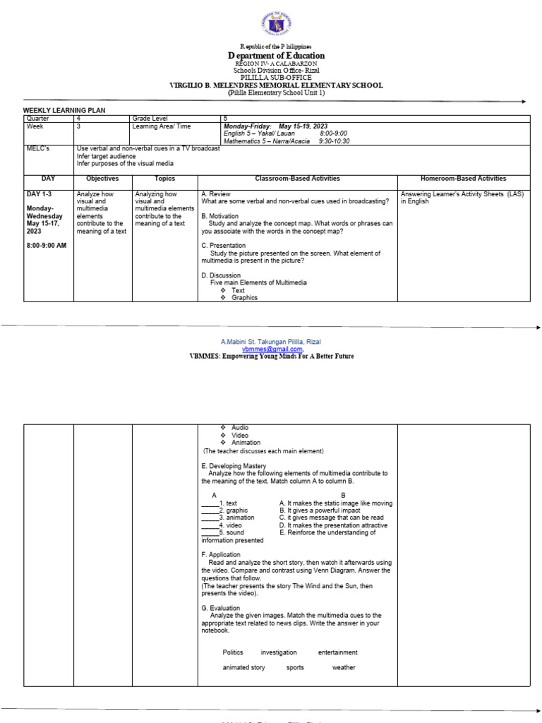 Wlp-Q4-Week 3 | PDF | Area | Circle