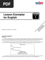 LE - Q3 - English 4 - Lesson 4 - Weeks 5-6 | PDF | Reading Comprehension