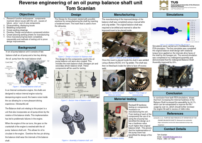 Reverse Engineering of An Oil Pump Balance Shaft Unit Tom Scanlan | PDF ... Reverse Engineering of An Oil Pump Balance Shaft Unit Tom Scanlan | PDF ...
