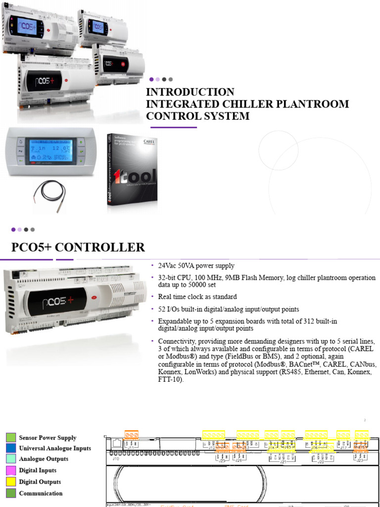 Introduction Integrated Chiller Plantroom Control System | PDF | Input ...