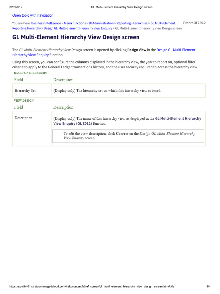 GL Multi-Element Hierarchy View Design Screen | PDF | Decimal | Computing