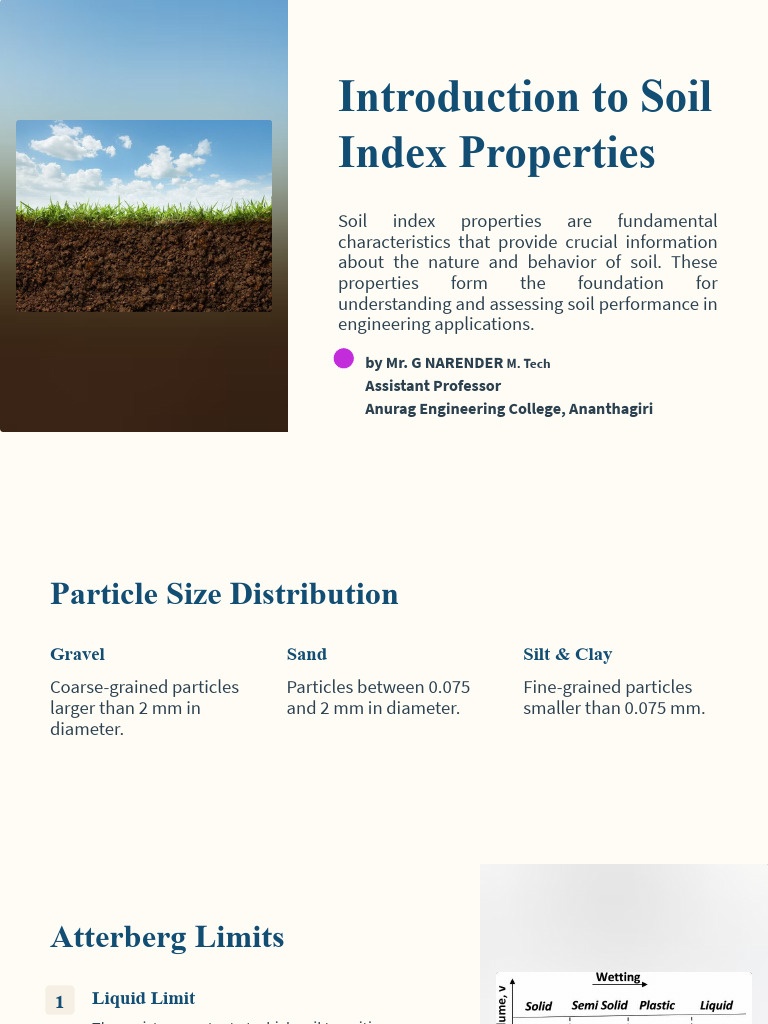 Index Properties of Soil | PDF | Porosity | Soil