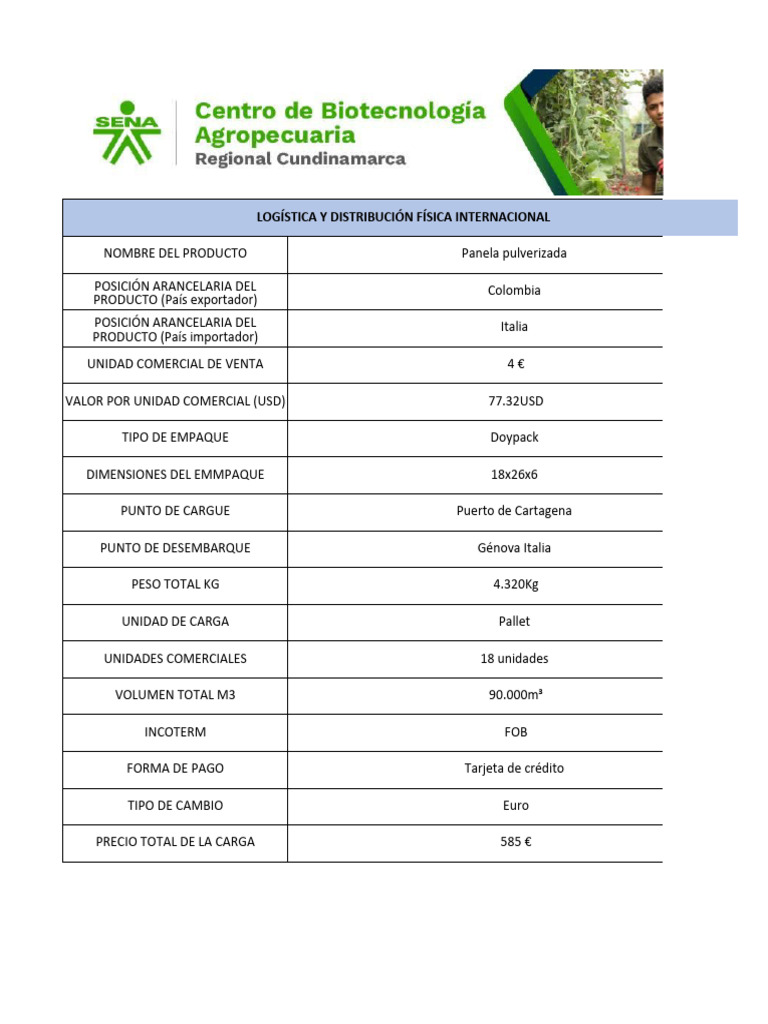 Fase 5 Logística y Dfi | PDF | Negocios Internacionales | El comercio internacional