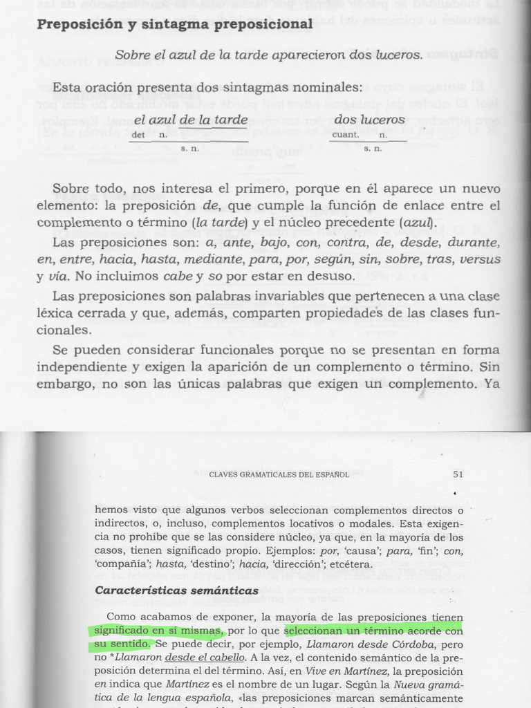 Preposiciones - Claves | PDF