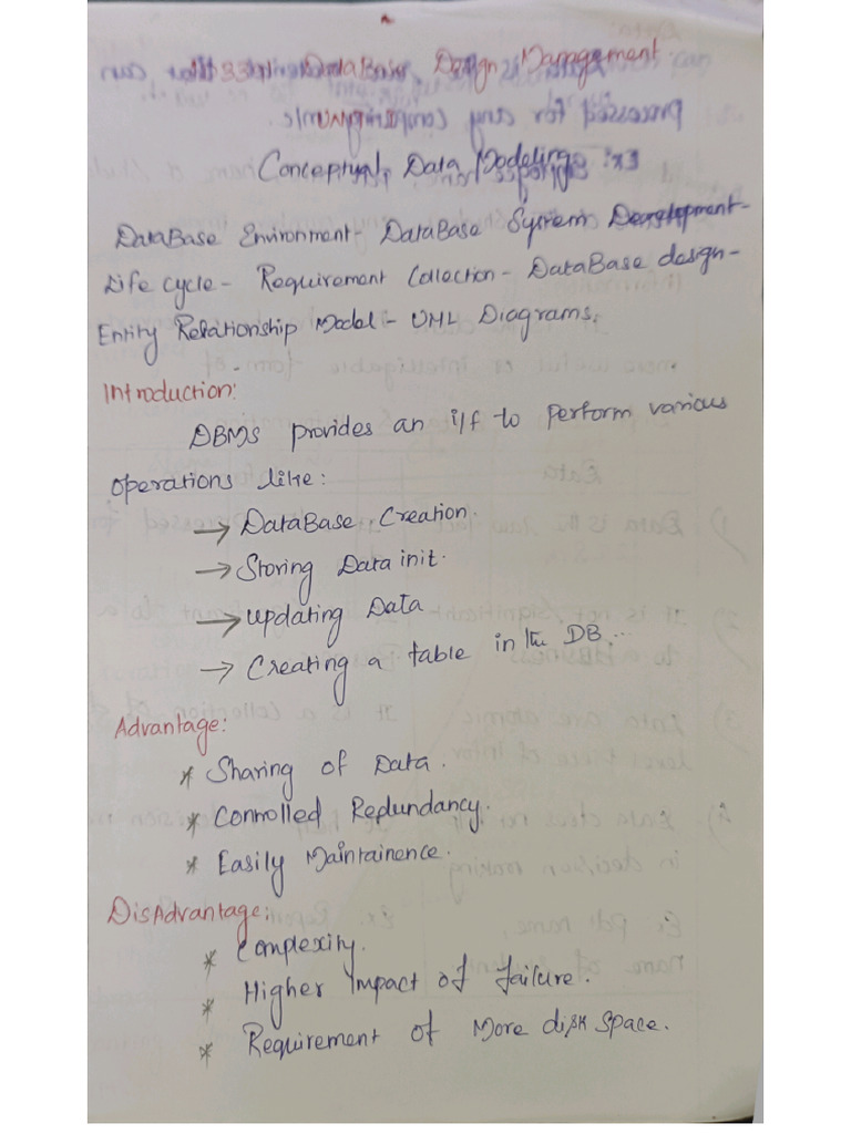 DBDM Theory Chap - 01 | PDF