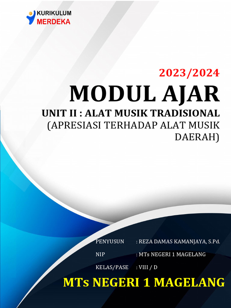 2.1 MA I SBK Musik VIII | PDF