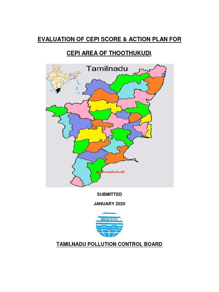 CEPI Score Evaluation and Action Plan | PDF | Environmental Issues ...