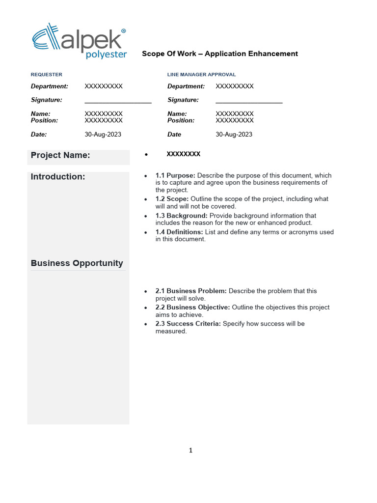 BRD Sample | PDF | System | Scope (Computer Science)