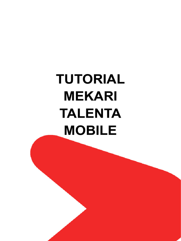 Talenta Mobile Tutorial | PDF