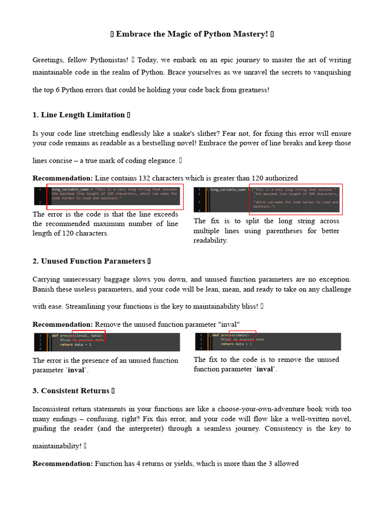 Reference Guide - Python | PDF | Python (Programming Language) | Software Development