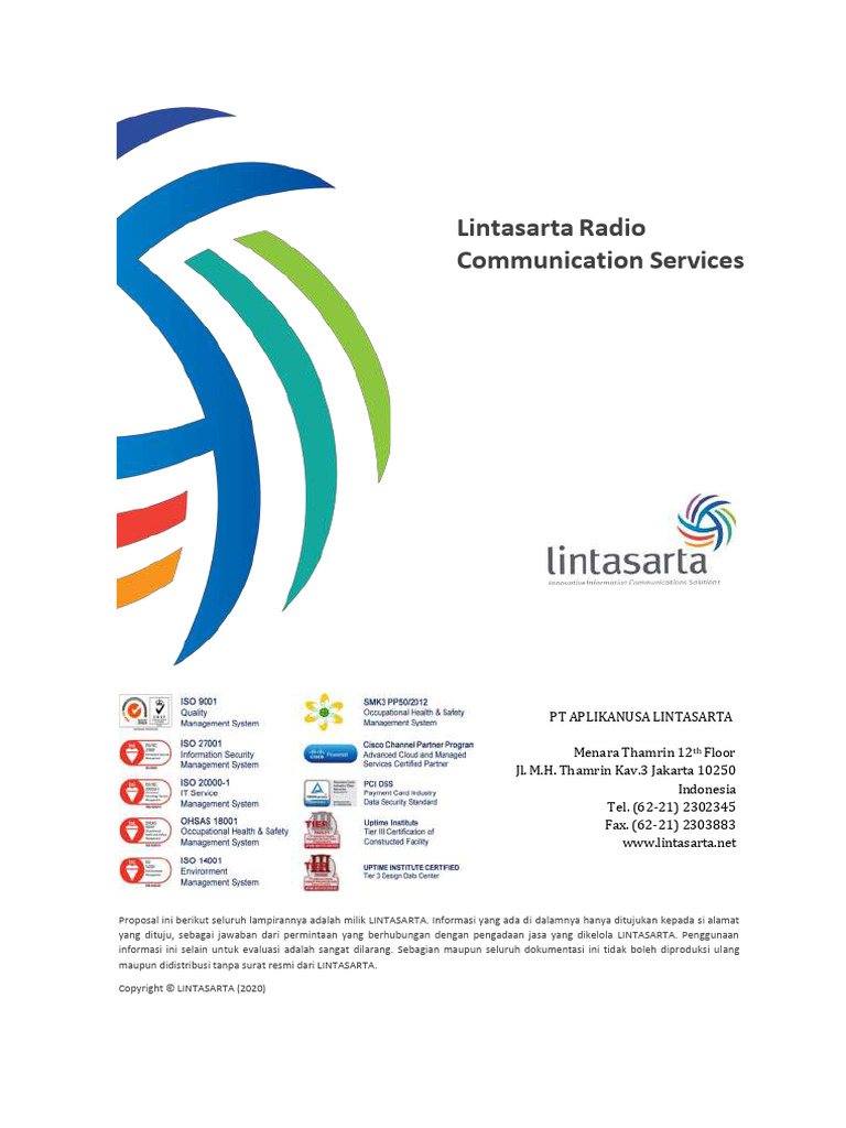 Penawaran Radio Trunking Site Area | PDF | Komputer