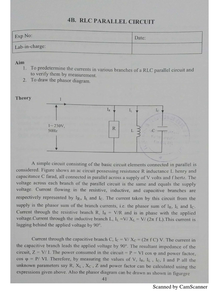 5.b. RLC parallel | PDF