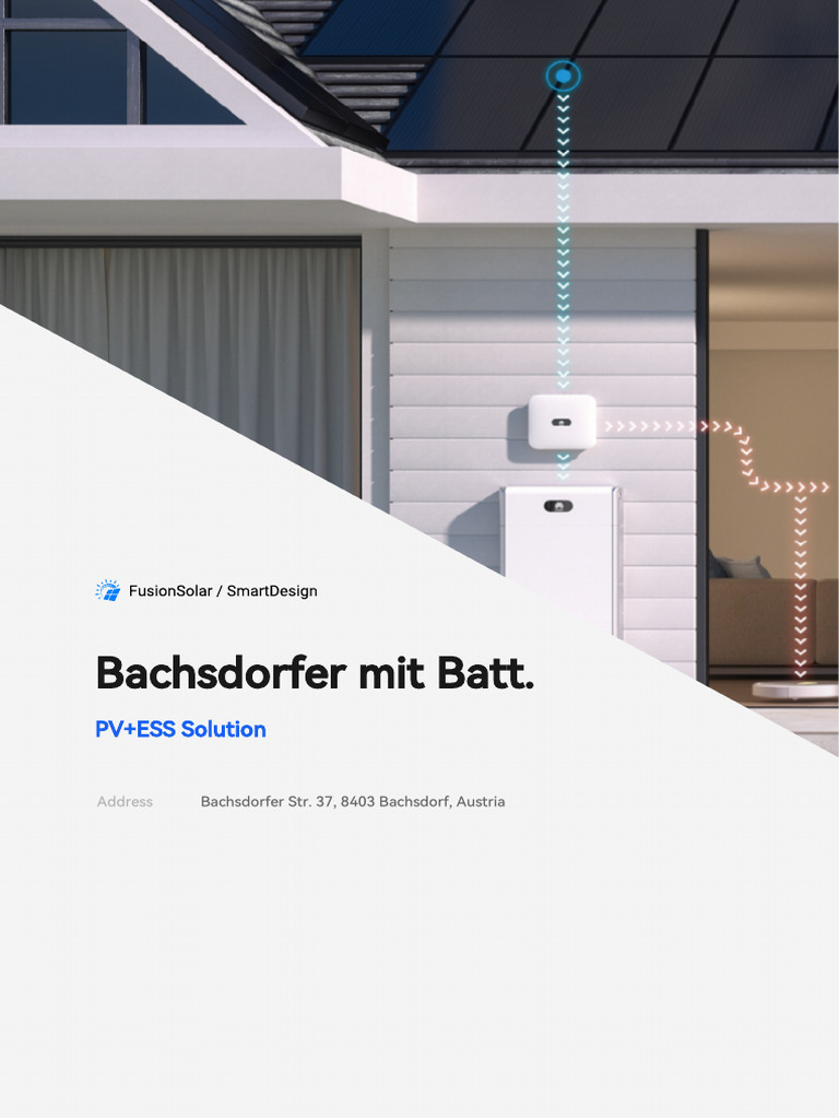 Bachsdorfer Mit Batt. - Design One - 20240717-125545 | PDF | Photovoltaics | Solar Panel