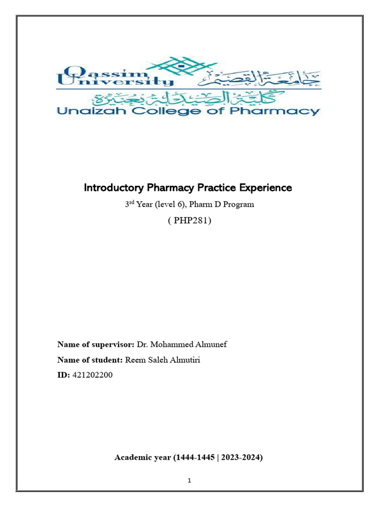 Ippe Updated | PDF | Pharmacy | Patient