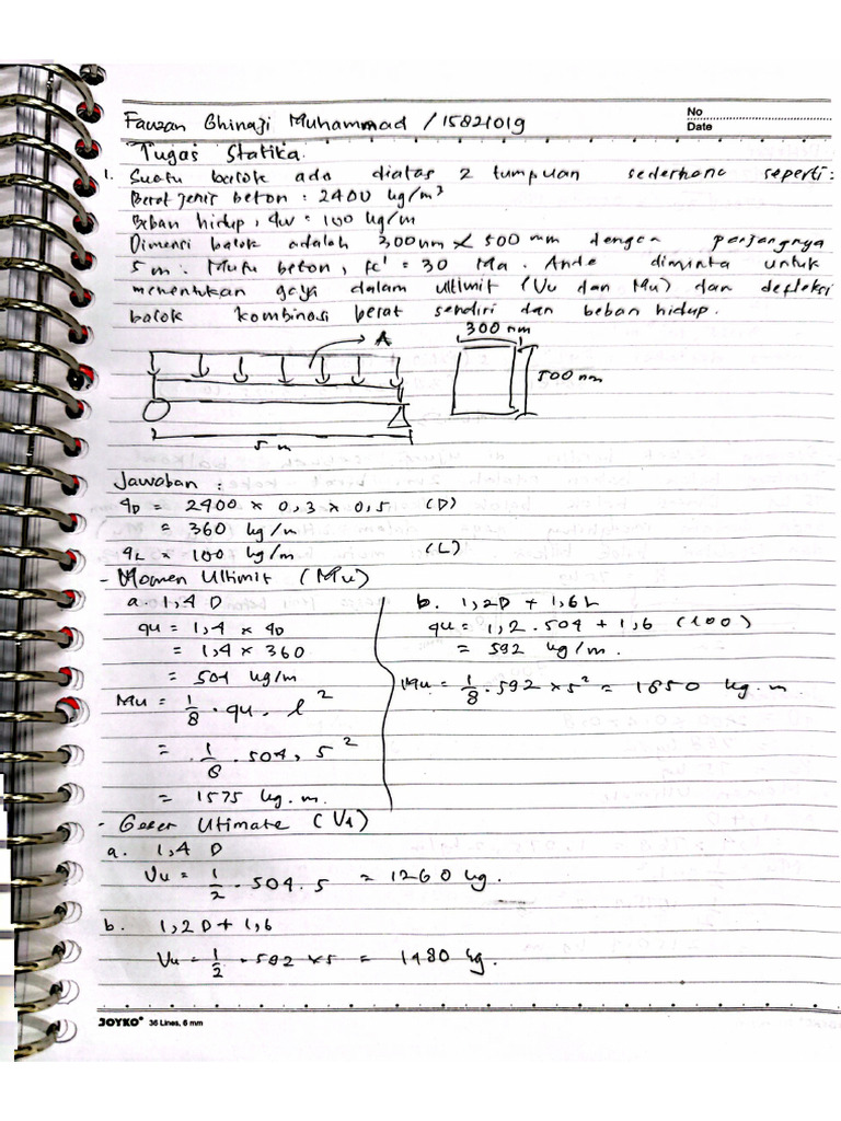 Fauzan Ghinaji Muhammad - Tugas 1 PSBA II | PDF