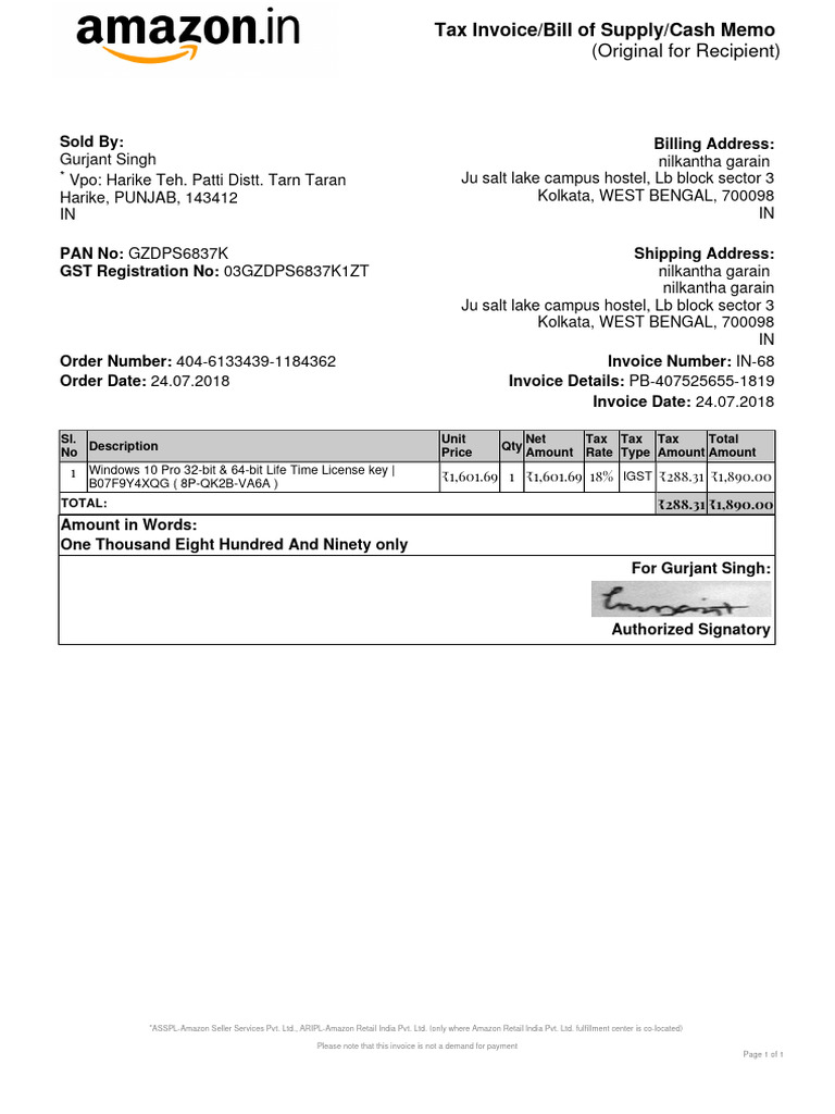 Invoice | PDF | Invoice | Trade