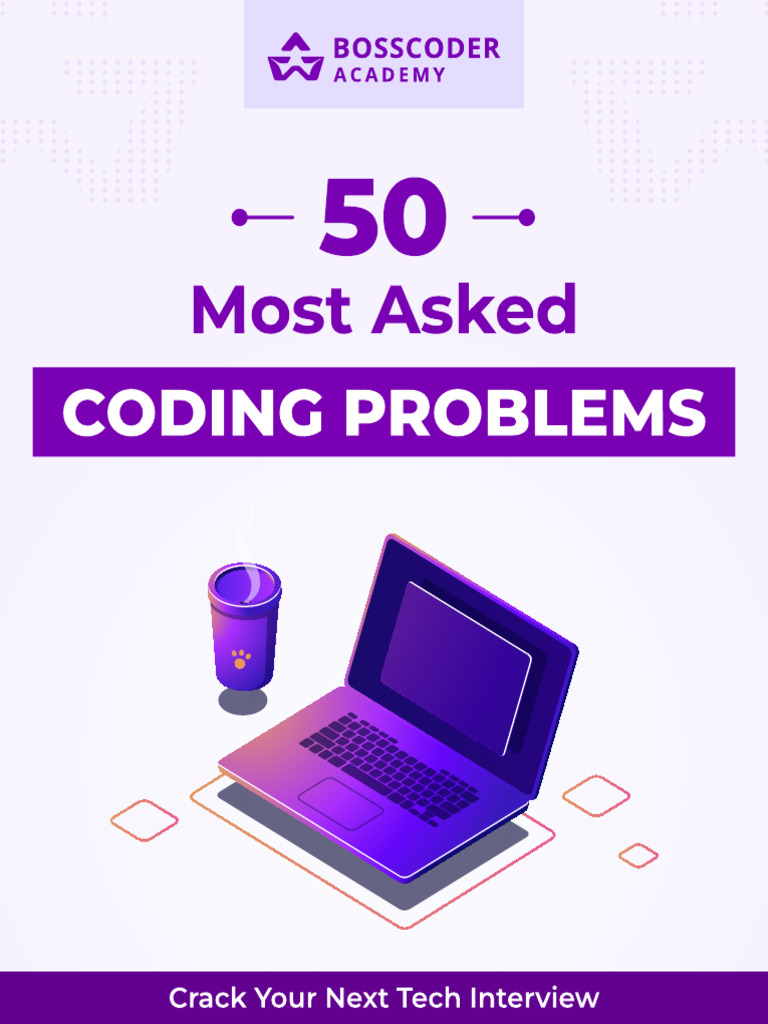 50 Most Asked Coding Questions 1717029763 Pdf Theoretical Computer Science Algorithms And