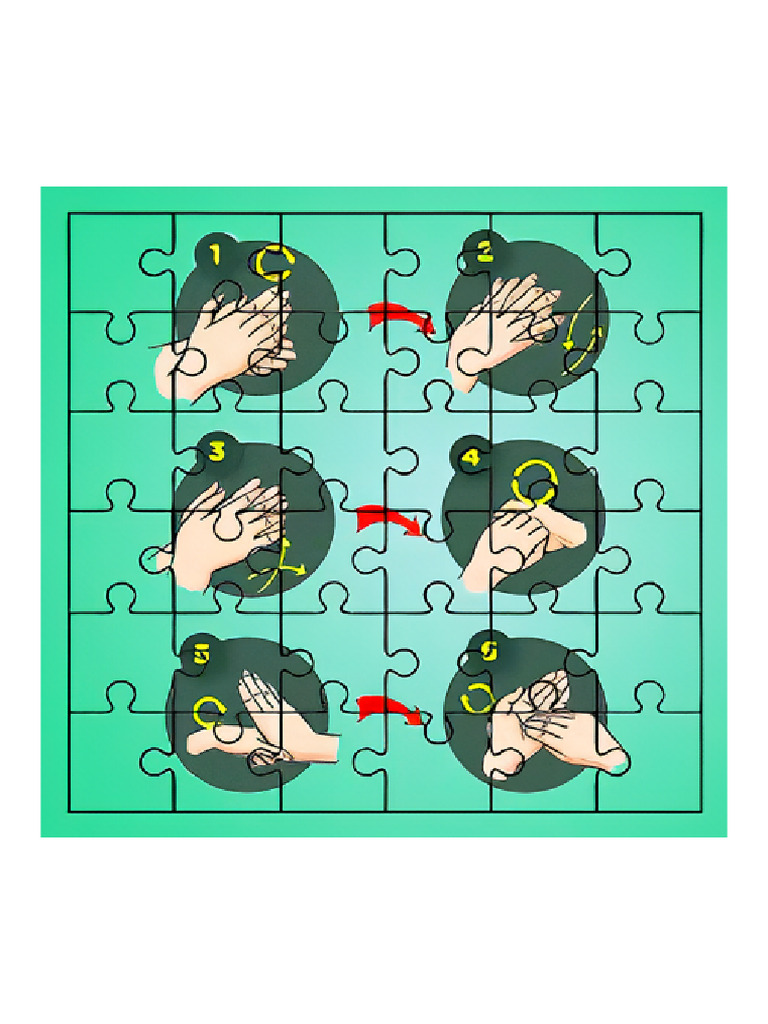 Puzzle Cuci Tangan | PDF