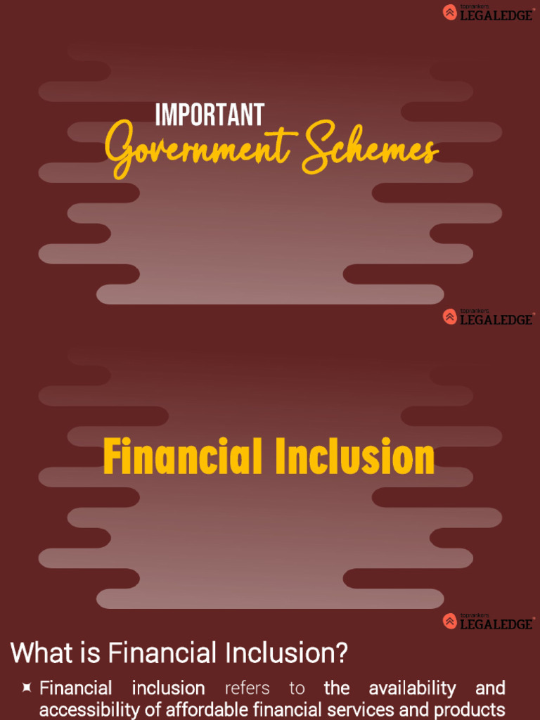 Government Schemes - Pmjdy - Pmjay - Udan | PDF
