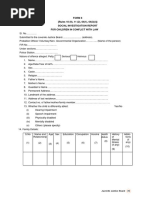 JJA FORM 22 Social Investigation Form FINAL | PDF | Family | Disability