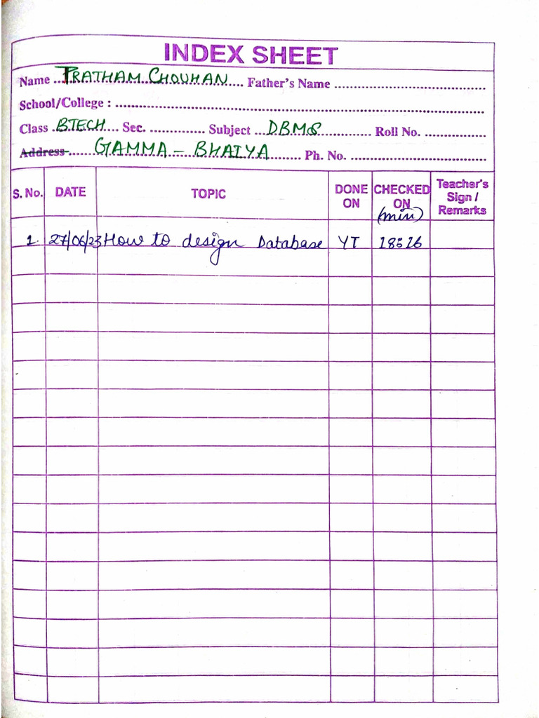 DBMS How - To - Design - Database | PDF