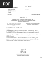 BS en 12266-1 PDF | PDF | Valve | Science