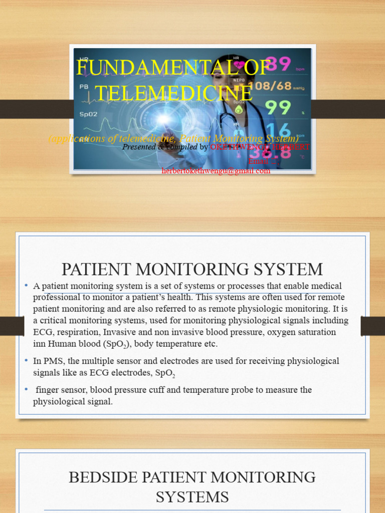 Romte Patient Monitoring System | PDF | Monitoring (Medicine) | Surgery