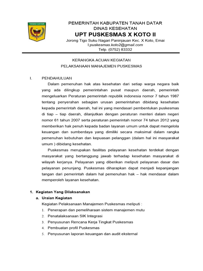 Kak KMP | PDF | Pengelolaan Keuangan & Uang